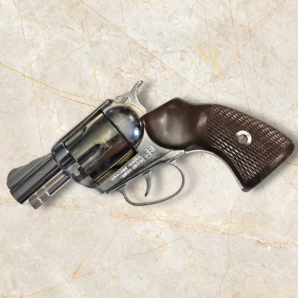 Mattel | Toys | Vintage 95s Mattel Shootin Shell 38 Toy Gun Revolver ...